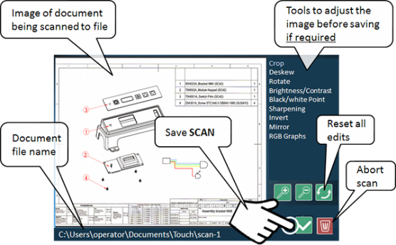 Touch SCAN Preview - Colortrac